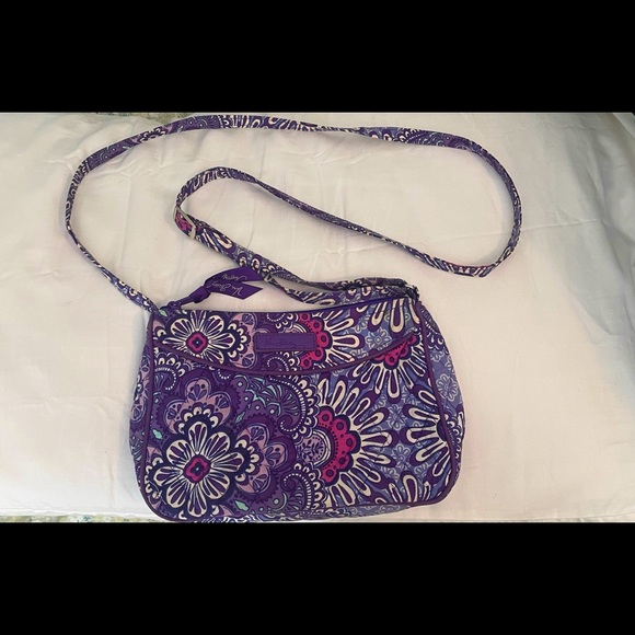 Vera Bradley | Bags | Purple Vera Bradley Purse Lilac Tapestry | Poshmark
